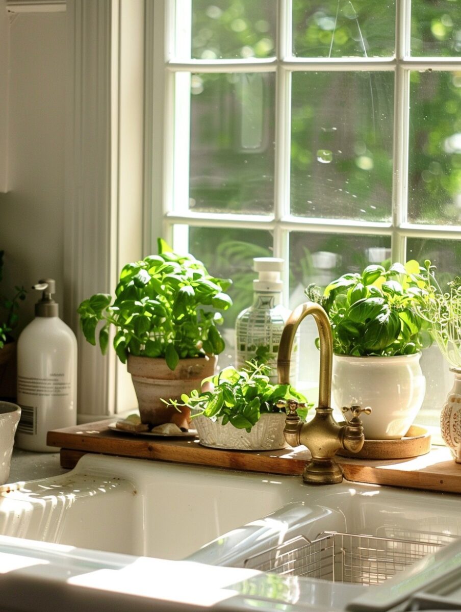 25+ Inspiring Ideas for Kitchen Window Sills You Need to See - H.M.G