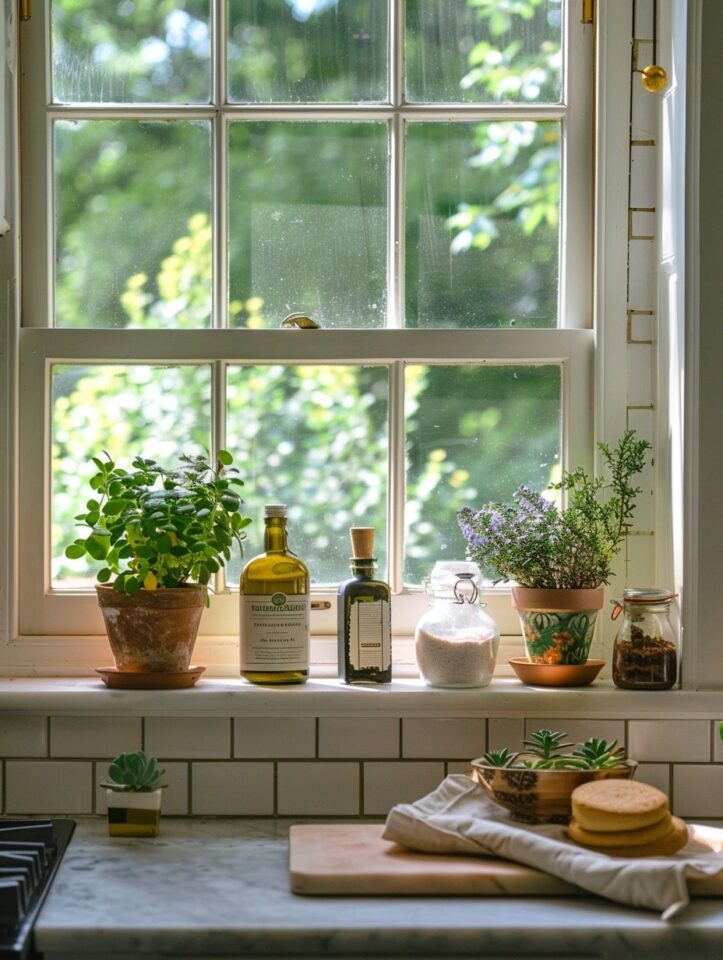 25+ Inspiring Ideas for Kitchen Window Sills You Need to See - H.M.G