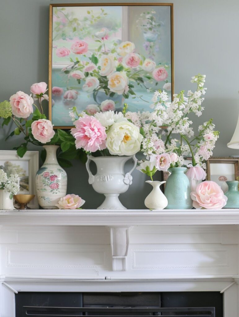 30 Festive Easter Mantel Decorating Ideas to Refresh Your Spring Décor ...