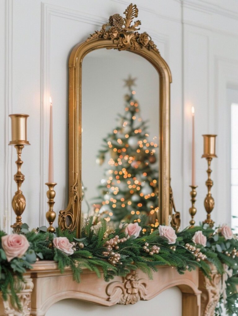 20 Creative Winter Mantel Decorating Ideas to Bring the Season Indoors ...