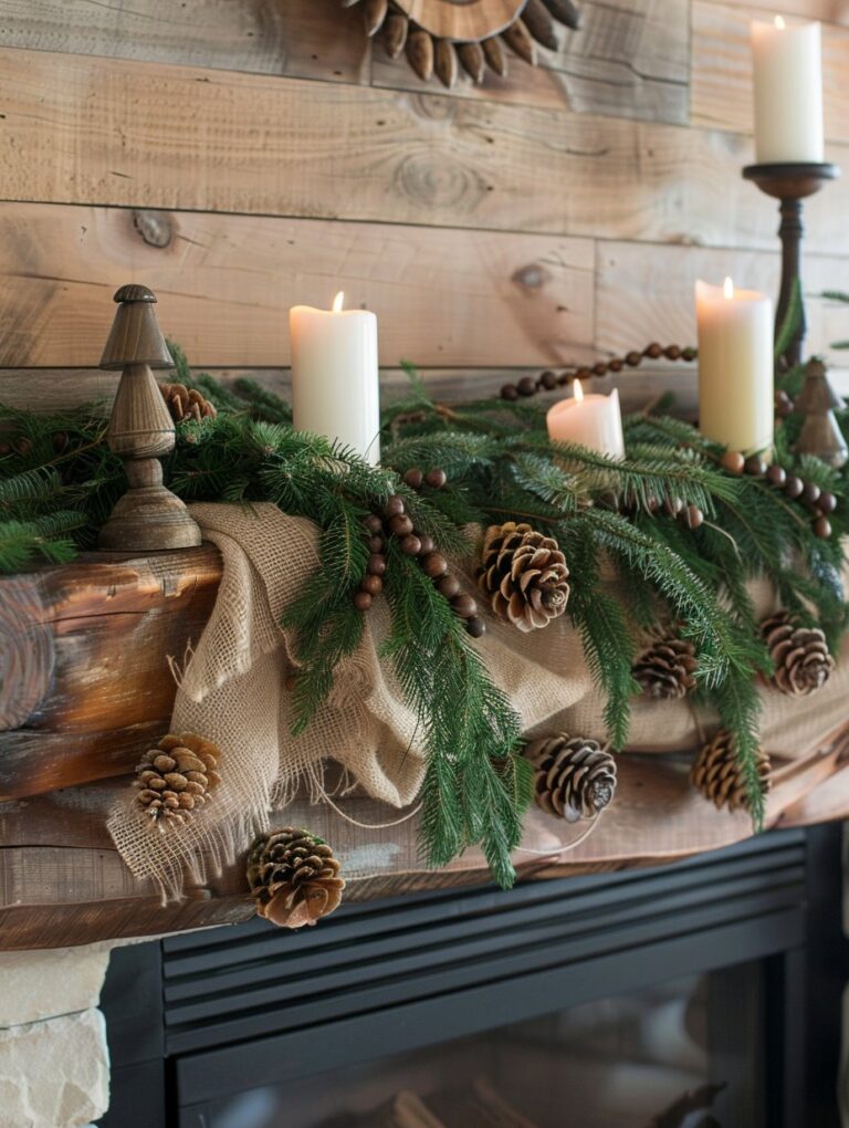 20 Creative Winter Mantel Decorating Ideas to Bring the Season Indoors ...