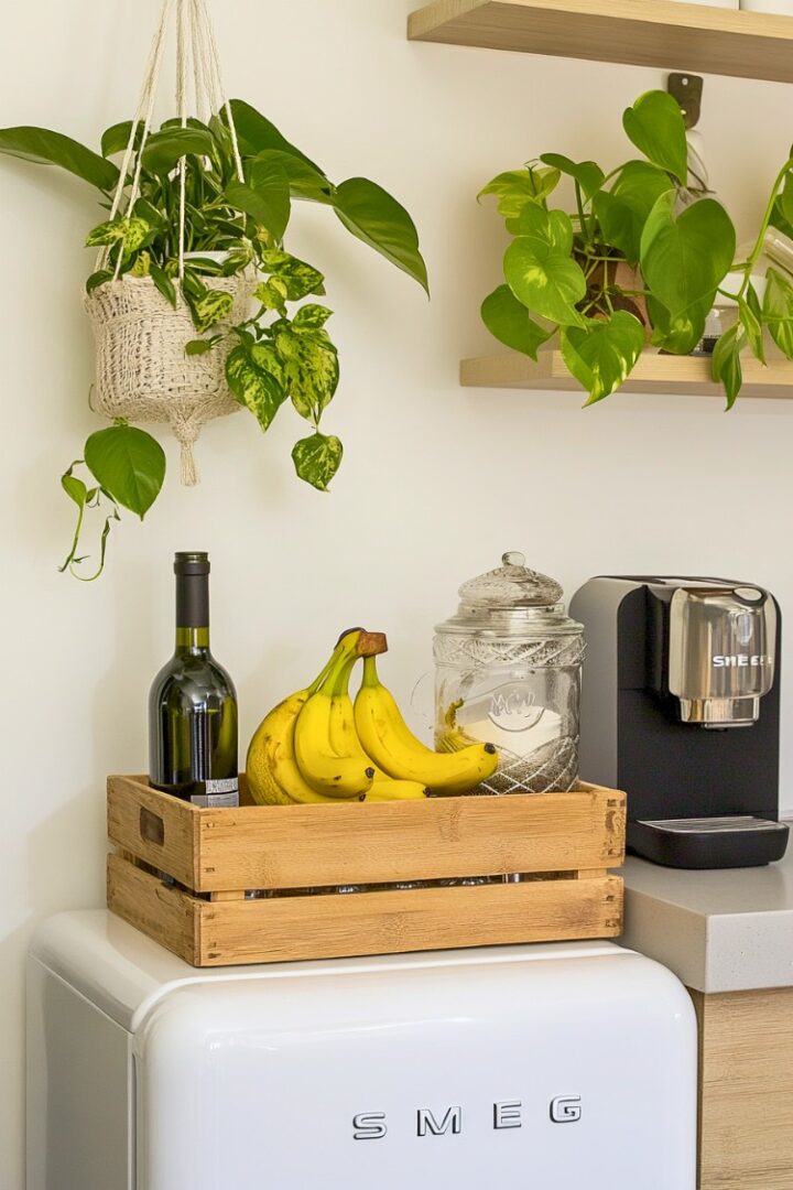 20 Eye-Catching Fridge Top Decor Ideas to Upgrade Your Kitchen ...