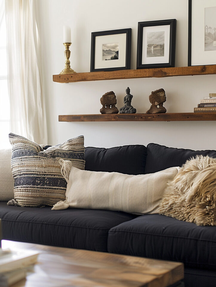 22 Eye-Catching Above Couch Wall Decoration Ideas for Your Modern ...