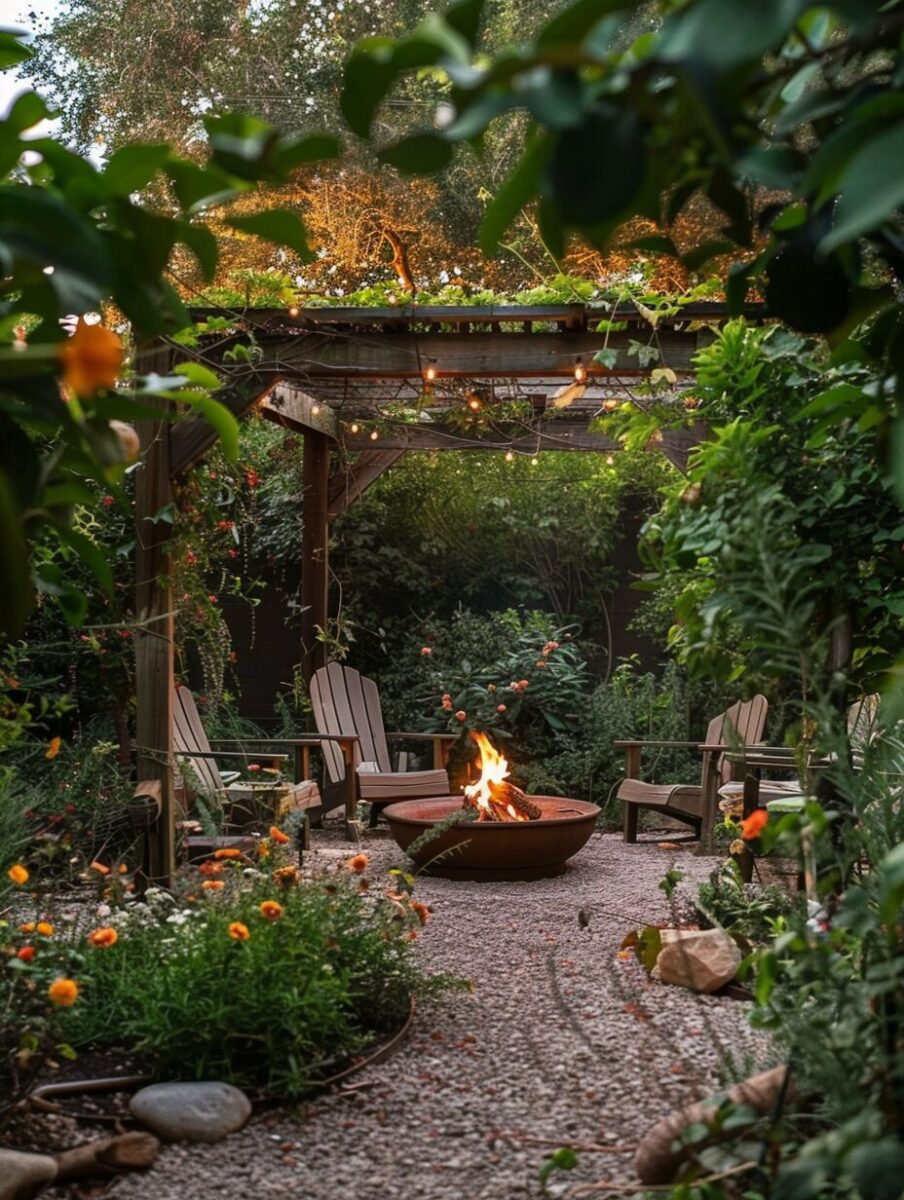 20 Elegant Fire Pit Landscaping Ideas For Your Home - H.M.G