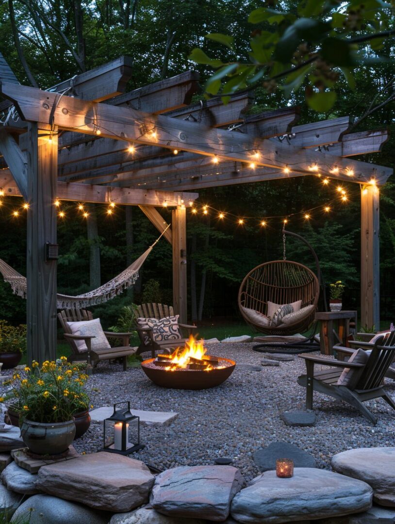 18 Elegant Fire Pit Landscaping Ideas For Your Home - H.M.G