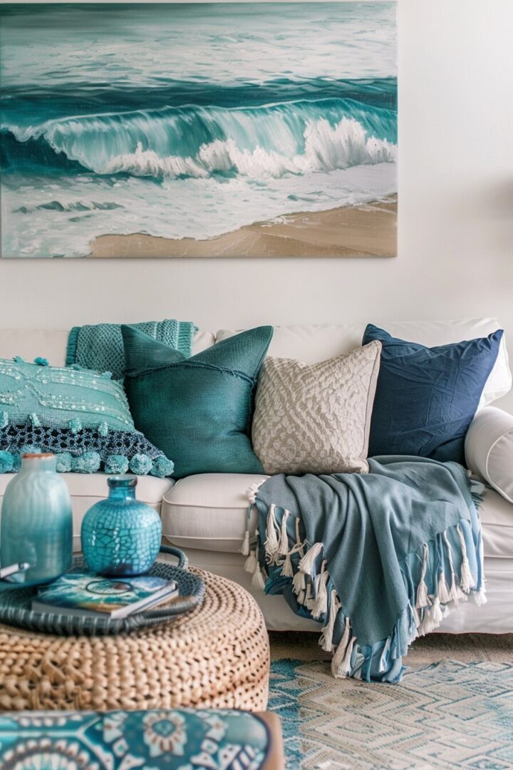 40+ Effortlessly Stylish Boho Beach House Decor Ideas - H.M.G