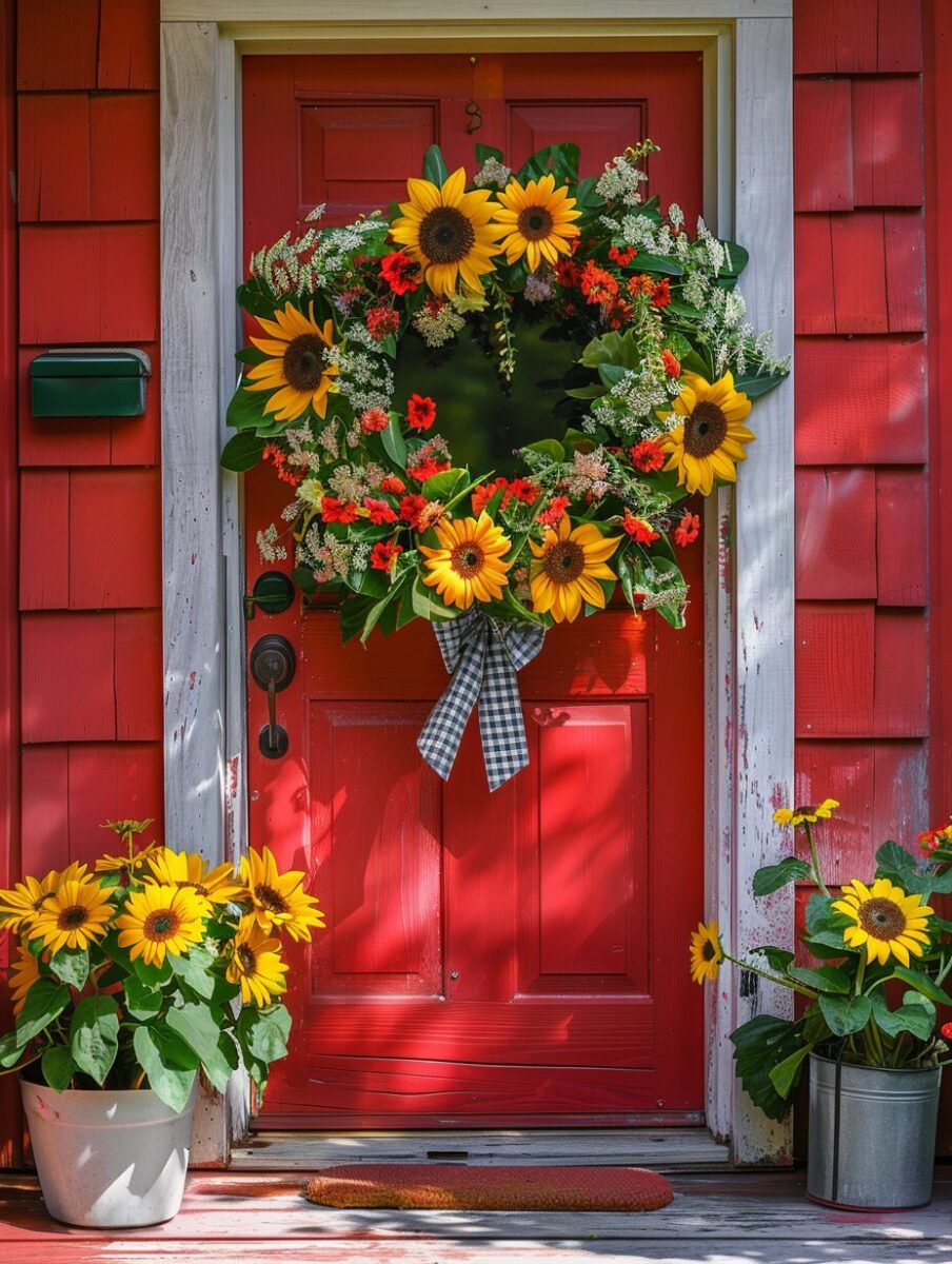 29 Boho Front Door Decor Ideas to Infuse Your Home with Charm - H.M.G