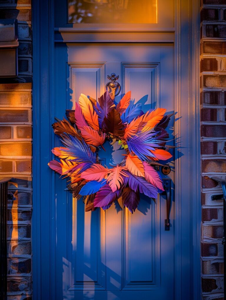 29 Boho Front Door Decor Ideas to Infuse Your Home with Charm - H.M.G