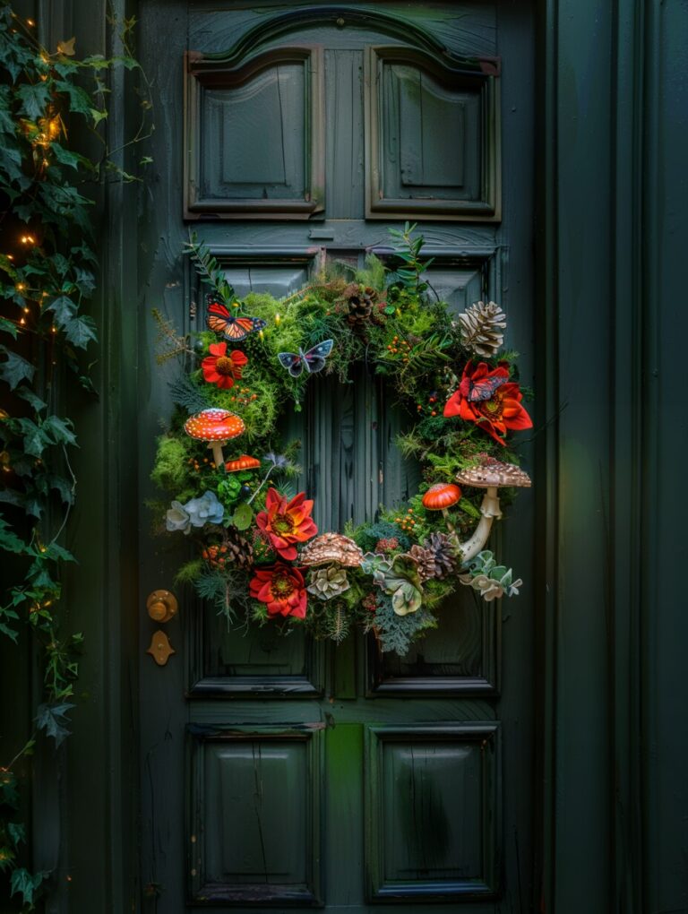 28 Boho Front Door Decor Ideas to Infuse Your Home with Charm - H.M.G