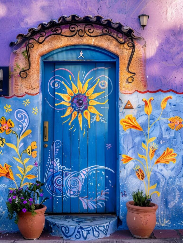 29 Boho Front Door Decor Ideas to Infuse Your Home with Charm - H.M.G