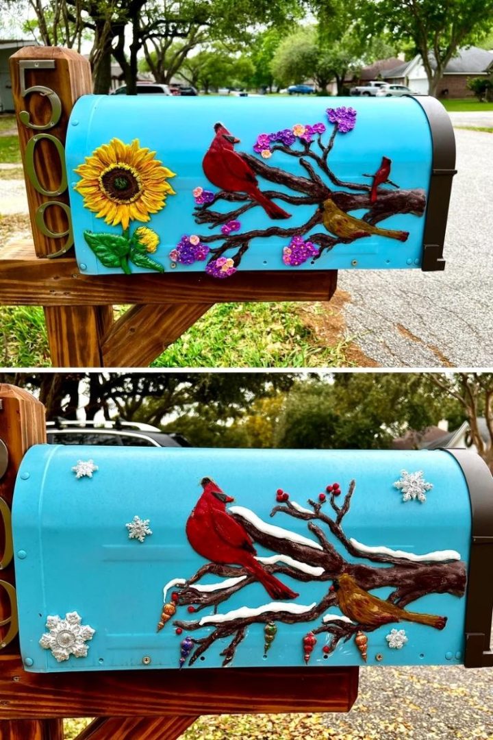 15 Charming Boho Mailbox Makeover Ideas to Enhance Your Curb Appeal - H.M.G