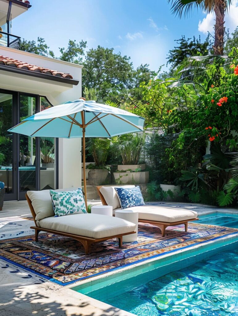 18 Lively Boho Pool Area Ideas for the Perfect Home Vibe - H.M.G