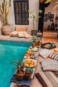 15 Lively Boho Pool Area Ideas for the Perfect Home Vibe - H.M.G