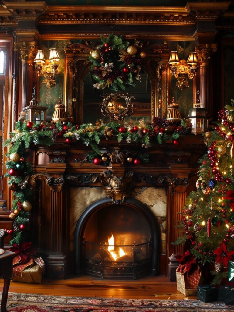 20+ Magical Christmas Mantel Decorating Ideas to Inspire Your Holiday ...