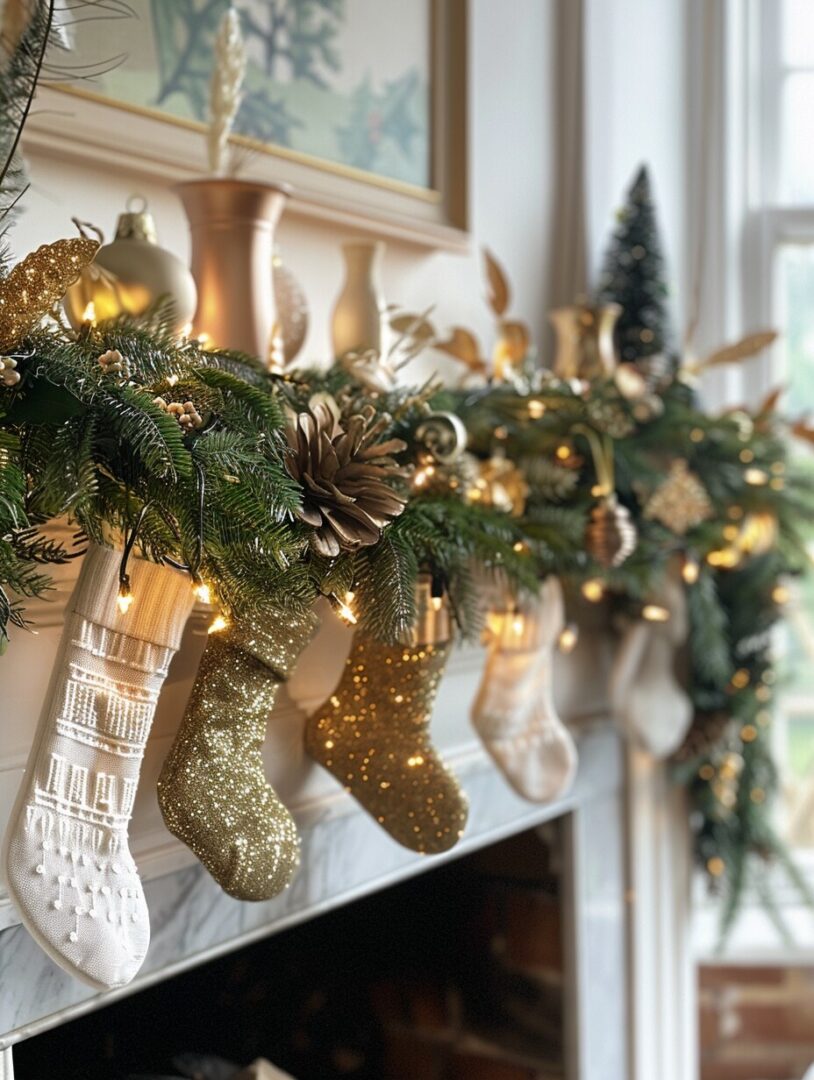 20+ Magical Christmas Mantel Decorating Ideas to Inspire Your Holiday ...