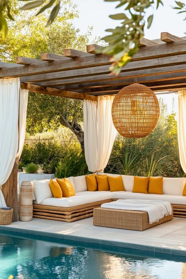 15 Lively Boho Pool Area Ideas for the Perfect Home Vibe - H.M.G