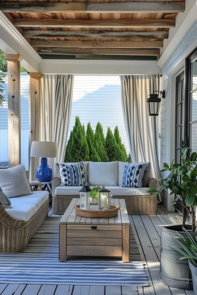 20 Captivating Patio Curtain Ideas for a Beautiful Backyard - H.M.G