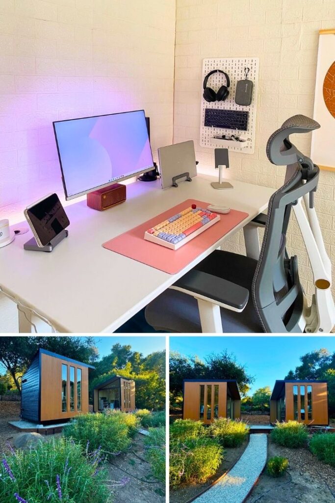 20+ Fabulous She Shed Office Ideas for a Cozy Workspace - H.M.G