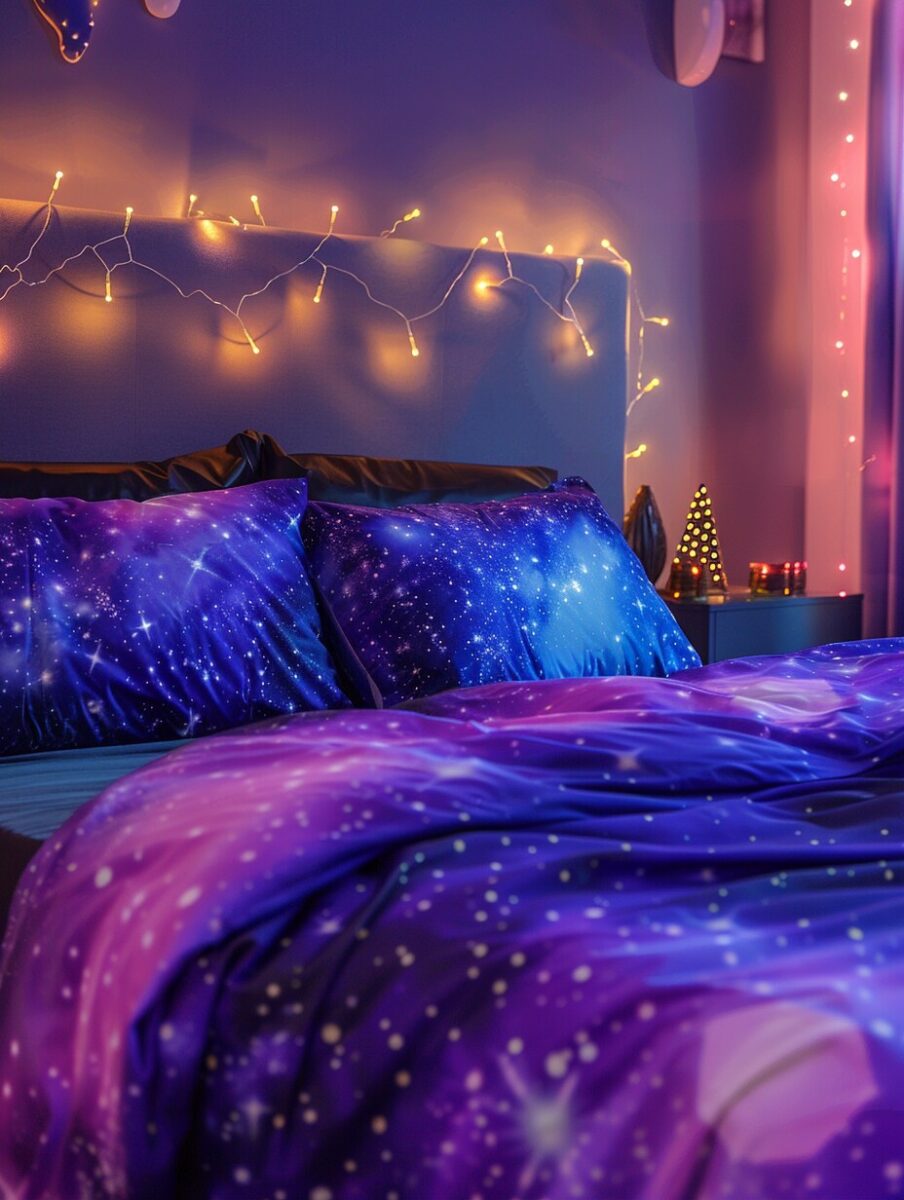 20+ Whimsical Ways to Create a Space-Themed Bedroom Haven for Girls - H.M.G