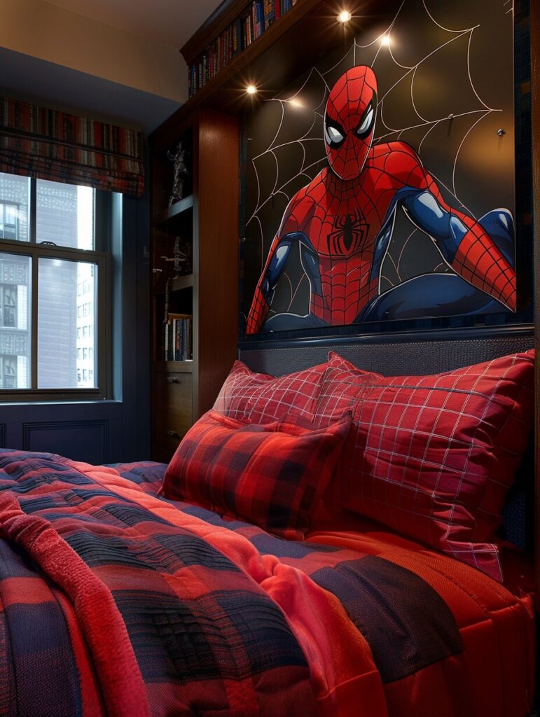 18 Cool Spider-Man Bedroom Ideas for Ultimate Fans - H.M.G