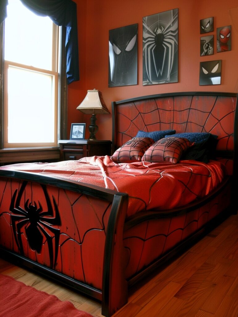 18 Cool Spider-Man Bedroom Ideas for Ultimate Fans - H.M.G