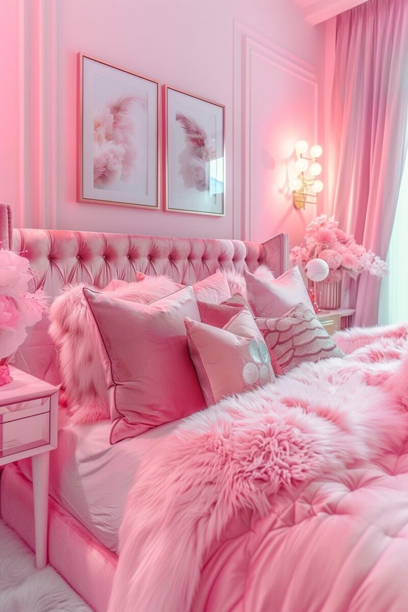 20 Chic Baddie Bedroom Makeover Ideas - H.M.G