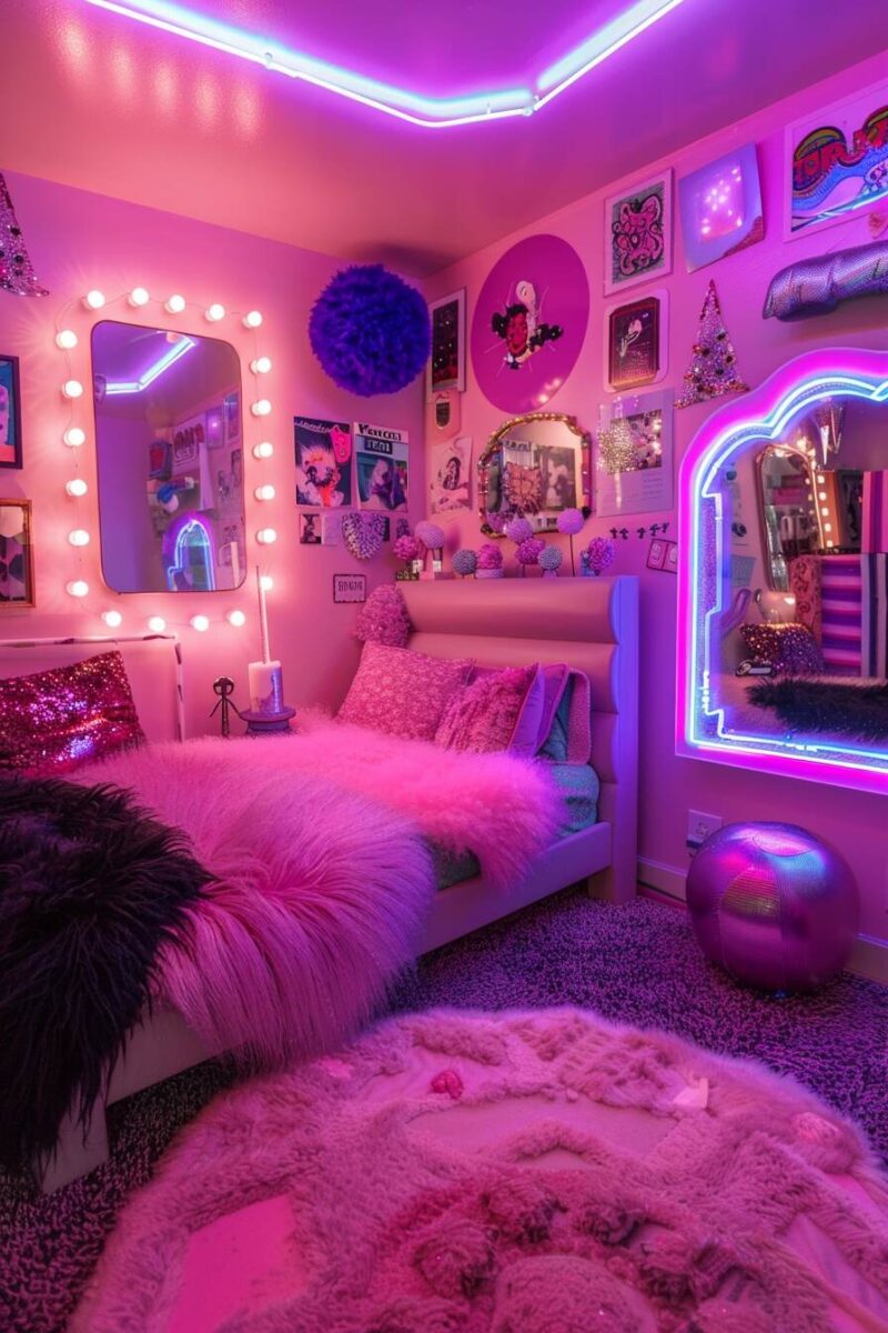 22 Chic Baddie Bedroom Makeover Ideas - H.M.G