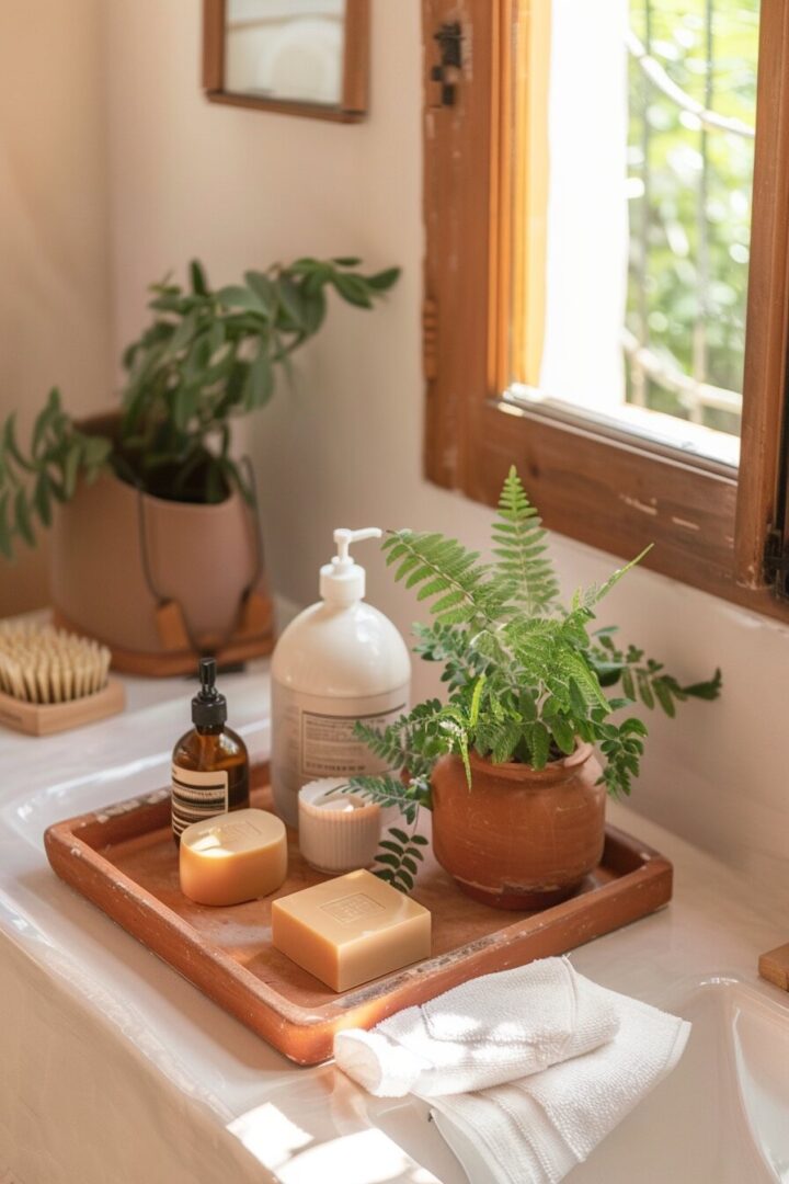 25+ Stylish Bathroom Tray Decor Ideas to Refresh Your Bathroom - H.M.G