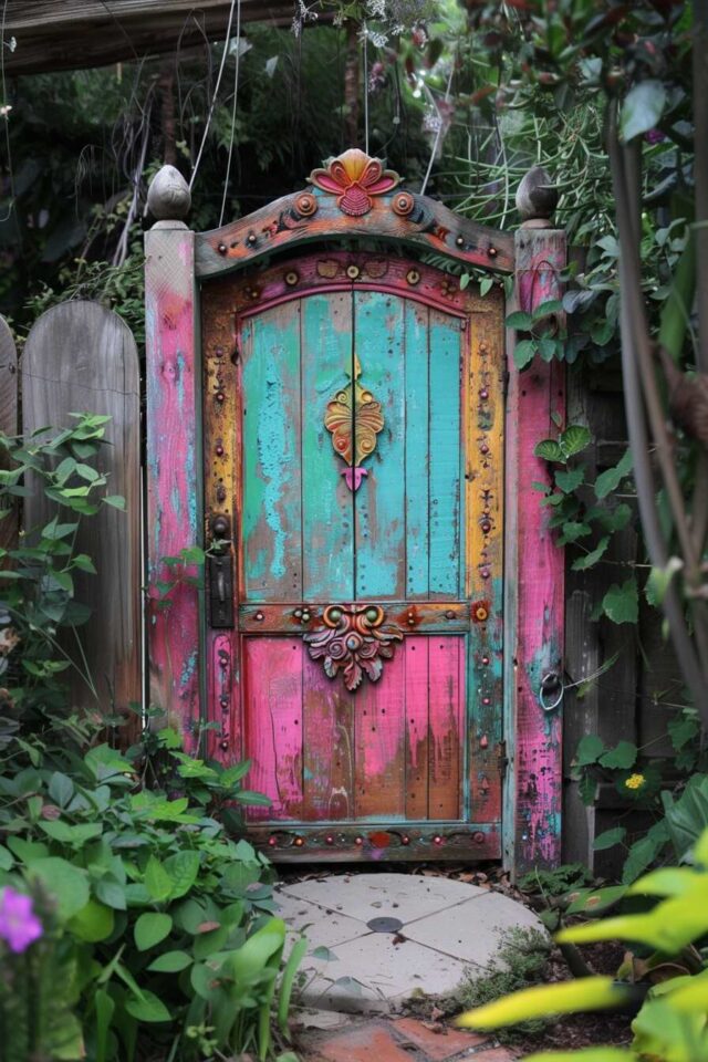 I Loved How These Boho Garden Gates Made Every Entrance Feel Like a ...