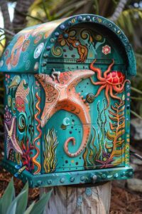 15 Charming Boho Mailbox Makeover Ideas to Enhance Your Curb Appeal - H.M.G