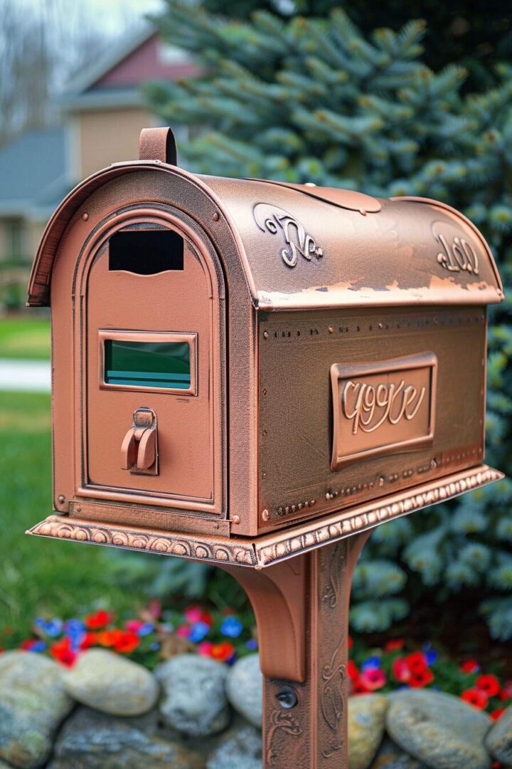 15 Charming Boho Mailbox Makeover Ideas to Enhance Your Curb Appeal - H.M.G