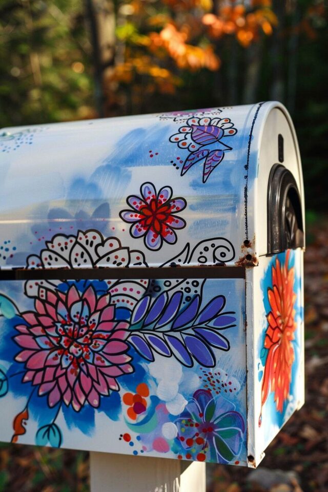 15 Charming Boho Mailbox Makeover Ideas to Enhance Your Curb Appeal - H.M.G