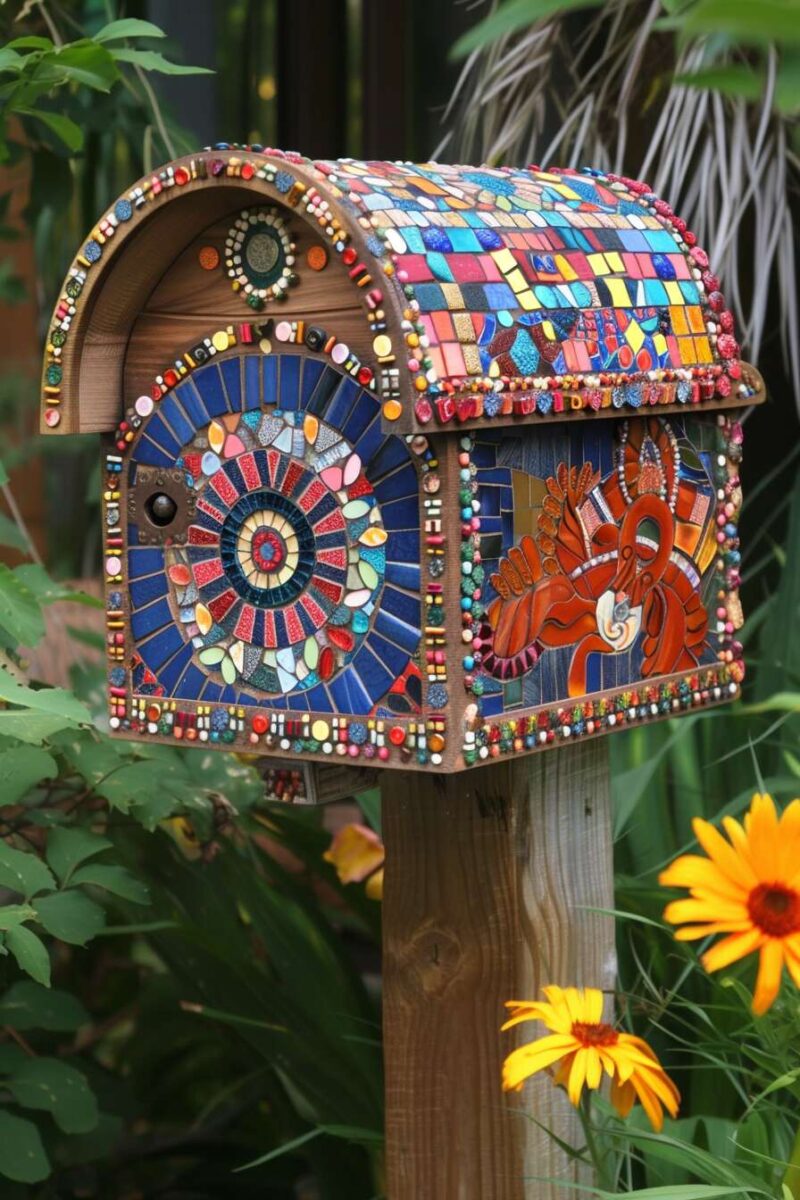 15 Charming Boho Mailbox Makeover Ideas to Enhance Your Curb Appeal - H.M.G