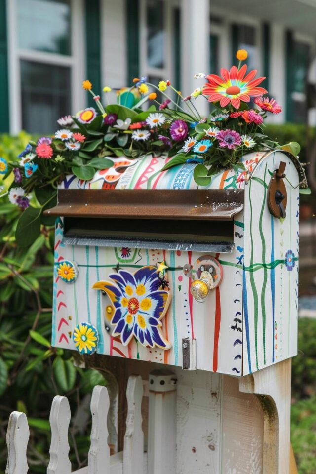 15 Charming Boho Mailbox Makeover Ideas to Enhance Your Curb Appeal - H.M.G