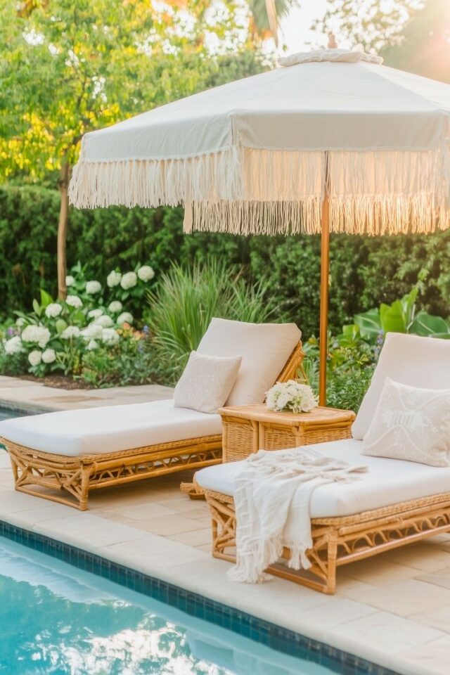 15 Lively Boho Pool Area Ideas for the Perfect Home Vibe - H.M.G