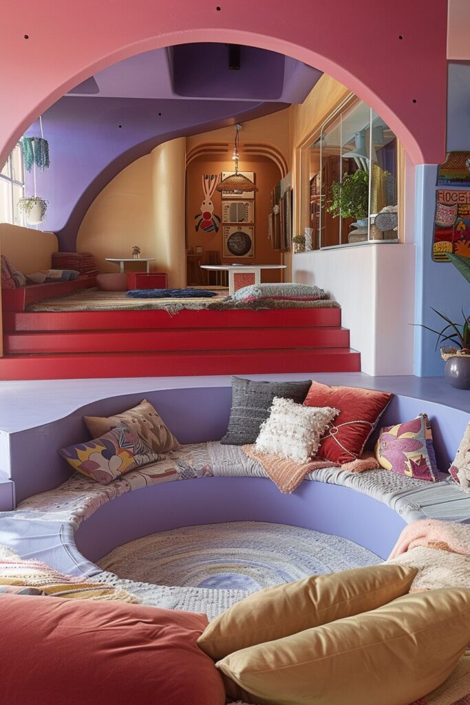 30+ Gorgeous Conversation Pits in Living Rooms You’ll Love - H.M.G