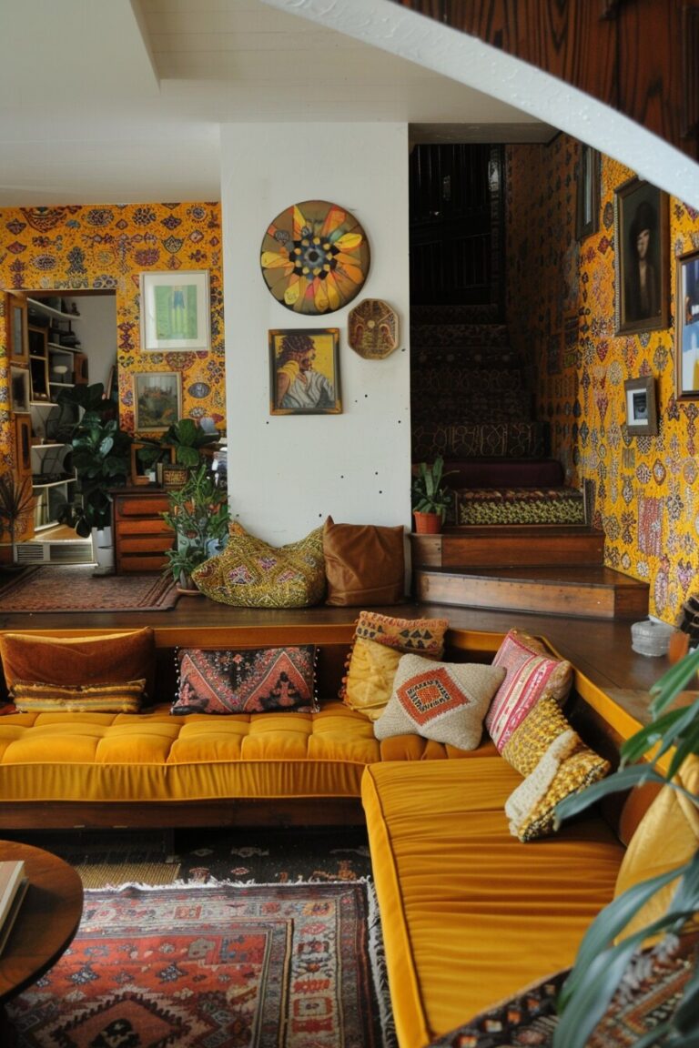 30+ Gorgeous Conversation Pits in Living Rooms You’ll Love - H.M.G