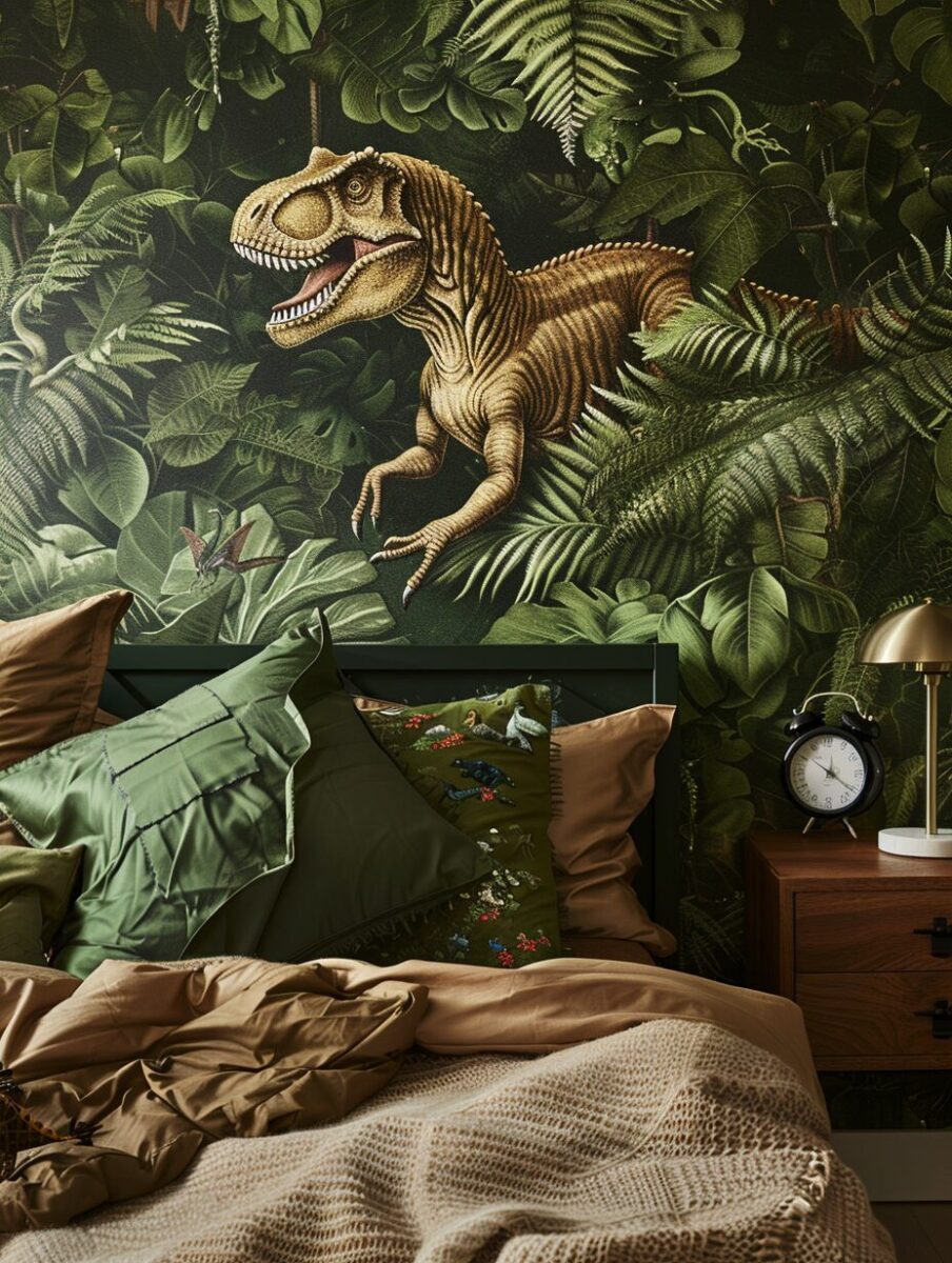 20 Fun and Creative Dinosaur Bedroom Ideas for Boy Toddlers - H.M.G