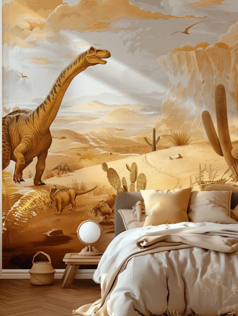 20 Fun and Creative Dinosaur Bedroom Ideas for Boy Toddlers - H.M.G