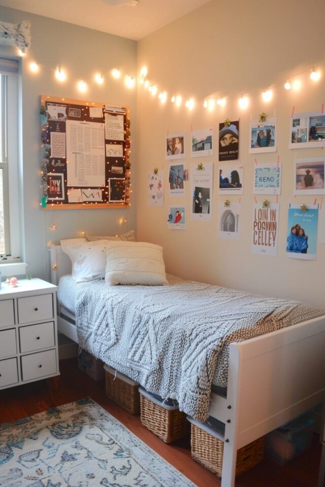 20 Fabulous Dorm Room Ideas for College Girls - H.M.G