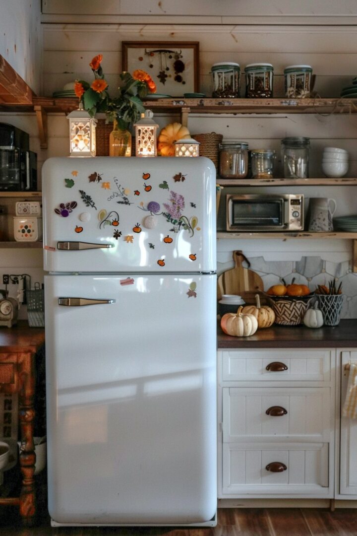 20 Eye-Catching Fridge Top Decor Ideas to Upgrade Your Kitchen ...