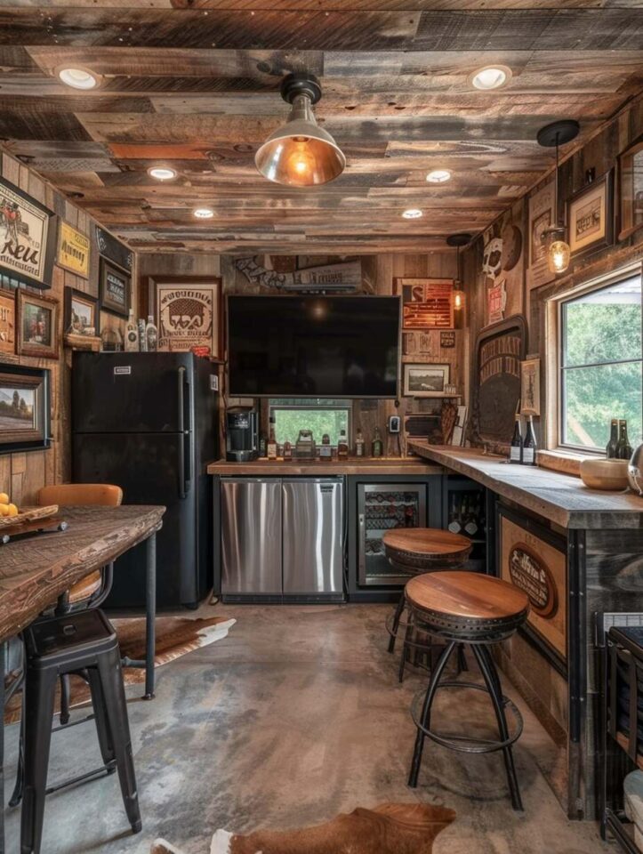 20 Personalized Man Cave Shed Ideas - H.M.G