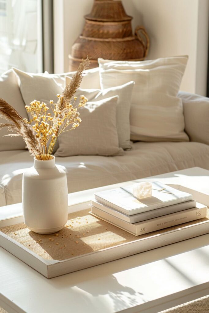 15+ Unique Coffee Table Tray Decor Ideas to Impress Your Guests - H.M.G