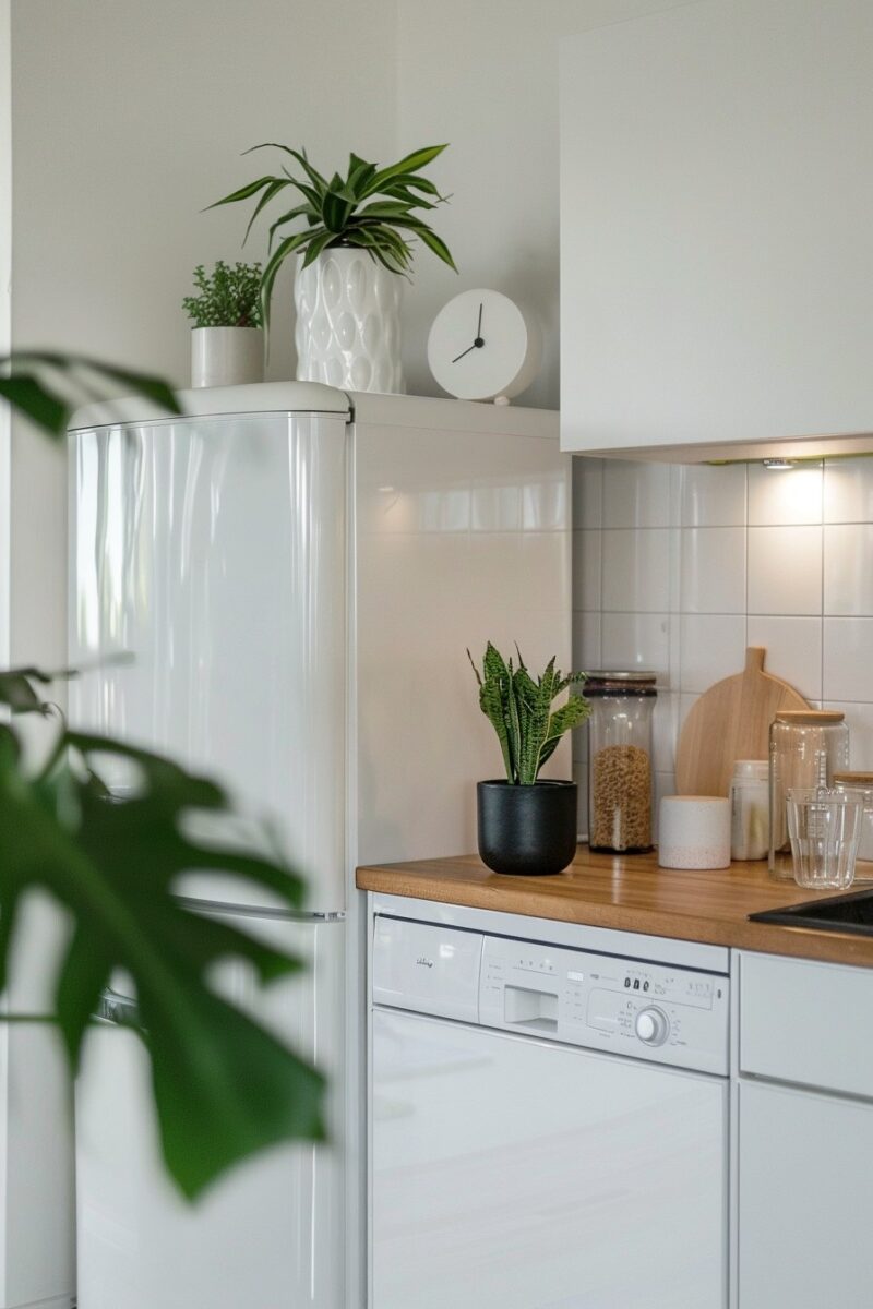 20 Eye-Catching Fridge Top Decor Ideas to Upgrade Your Kitchen ...