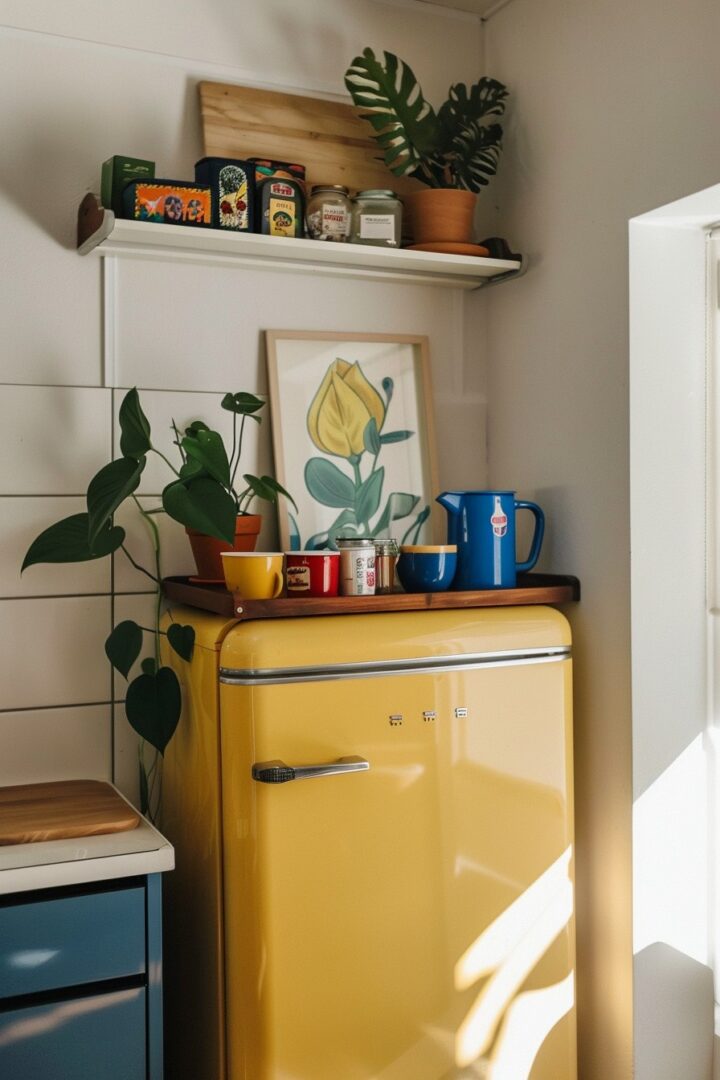 20 Eye-Catching Fridge Top Decor Ideas to Upgrade Your Kitchen ...