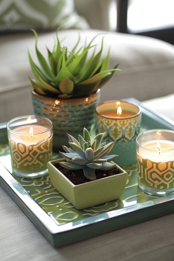 15+ Unique Coffee Table Tray Decor Ideas to Impress Your Guests - H.M.G