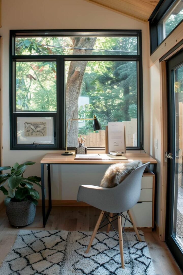 20+ Fabulous She Shed Office Ideas for a Cozy Workspace - H.M.G