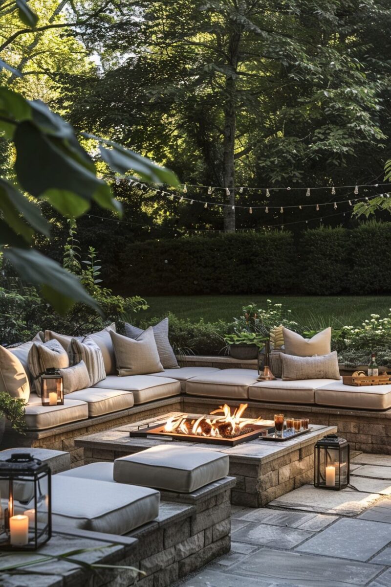 25 Simple Backyard Fire Pit Ideas for Cozy Gathering Spots - H.M.G