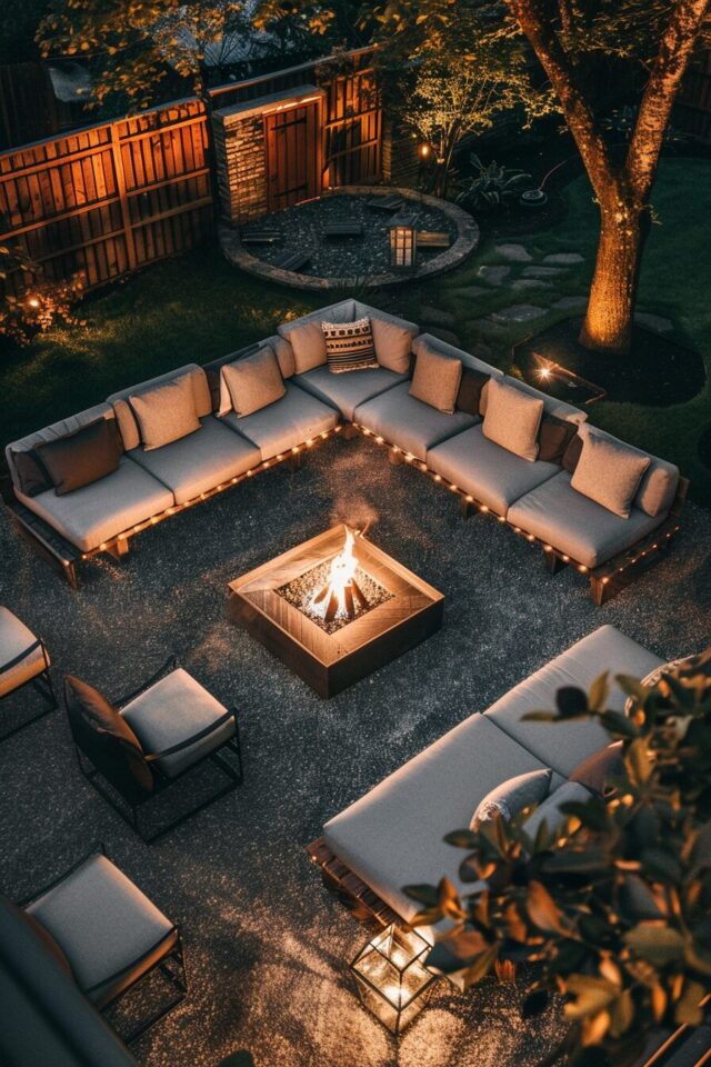 25 Simple Backyard Fire Pit Ideas for Cozy Gathering Spots - H.M.G