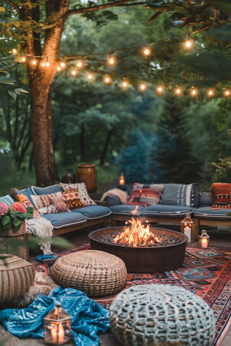 Want a Cozy Spot to Unwind? These Simple Backyard Fire Pit Ideas ...
